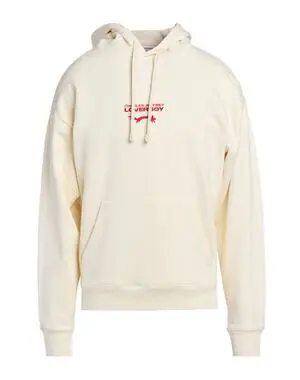 CHARLES JEFFREY Sweatshirt Cream Size Organic Cotton - White