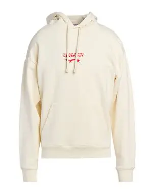 CHARLES JEFFREY Sweatshirt Cream Size Organic Cotton