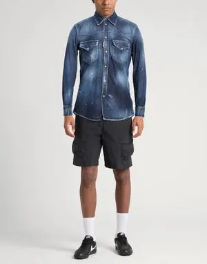 Dsquared2 Denim Shirt Size Cotton, Elastane