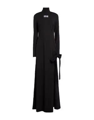 Versace Long Sleeve Maxi Dress