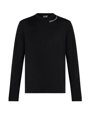 EA7 T-shirt Size Cotton - Black