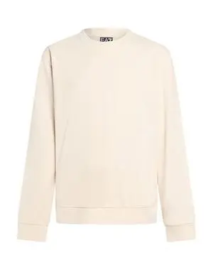 EA7 Sweatshirt Chocolate Size Cotton, Elastane - Beige