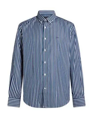 Paul & Shark Shirt Midnight Size Cotton - Blue