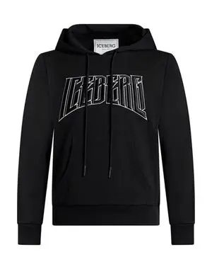 Iceberg Sweatshirt Size Cotton, Polyester - Black