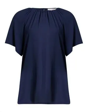 COMPAGNIA ITALIANA Top Size Viscose - Navy