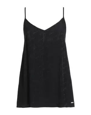 Armani Exchange Top Size Viscose - Black