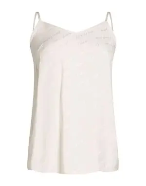 Armani Exchange Sleeveless V-neck Camisole - Ivory