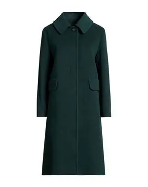 Cinzia Rocca Icons Coat Camel Size Wool, Polyamide, Cashmere - Green