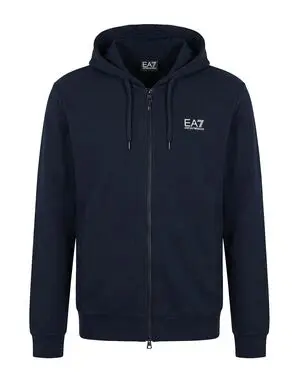 EA7 Sweatshirt Midnight Size Cotton