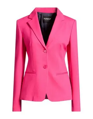 DONDUP Blazer Fuchsia Size Viscose, Polyamide, Elastane