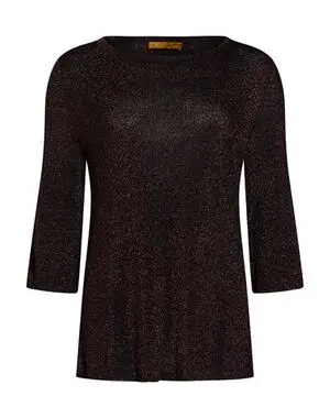 SIYU Sweater Size Viscose, Metallic Fiber - Red