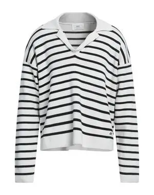 AMI Paris Sweater Light Size Organic Cotton, Merino Wool, Polyamide, Elastane - Grey