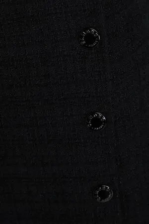 Sandro Tweed Midi Skirt
