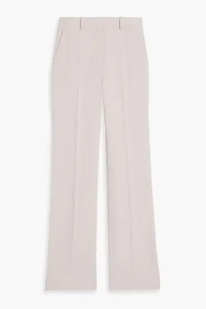 Theory Crepe Straightleg Pants - Stone