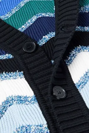 Missoni Striped Cottonblend Cardigan