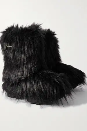 Sacai Plush Biker Boots