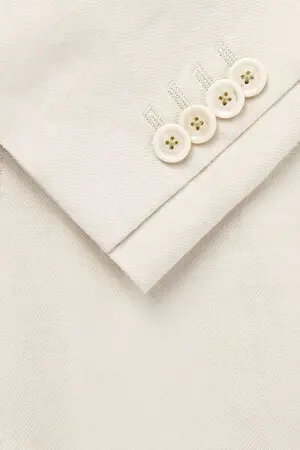 LARDINI Linentwill Suit Jacket - Beige