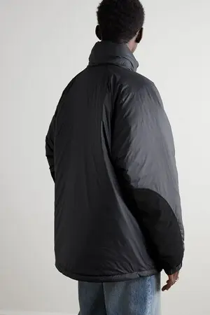 Acne Studios Oversized Logoprint Shell Down Jacket