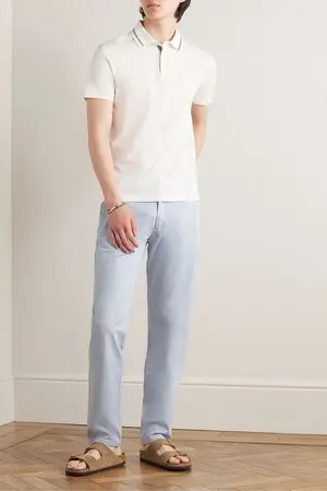 Orlebar Brown Fallon Straightleg Cottonblend Twill Pants
