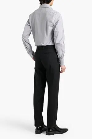 TOM FORD Checked Cottonpoplin Shirt
