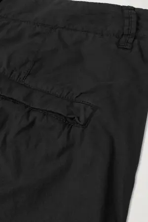 Stone Island Straightleg Logoappliquéd Cottonblend Canvas Cargo Shorts
