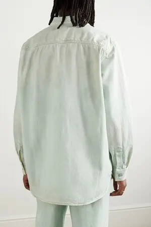 Acne Studios Karto U Traffic Distressed Denim Shirt