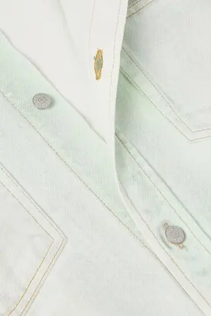Acne Studios Karto U Traffic Distressed Denim Shirt