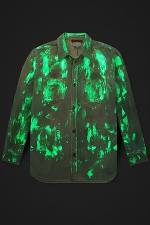 Acne Studios Karto U Traffic Distressed Denim Shirt