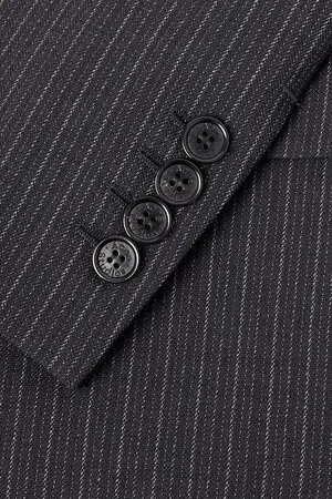 Acne Studios Jarvel Doublebreasted Pinstriped Woolblend Suit Jacket