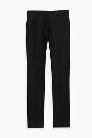 Sportmax Twill Straight-leg Pants - Black