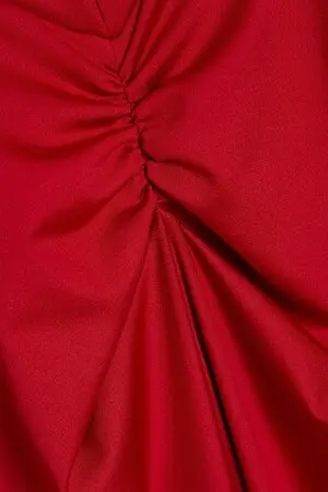 Victoria Beckham Gathered Jersey Gown