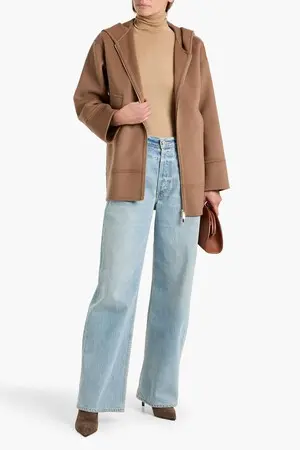 Max Mara Cloe Wool Hooded Coat