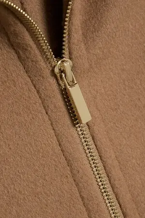 Max Mara Cloe Wool Hooded Coat