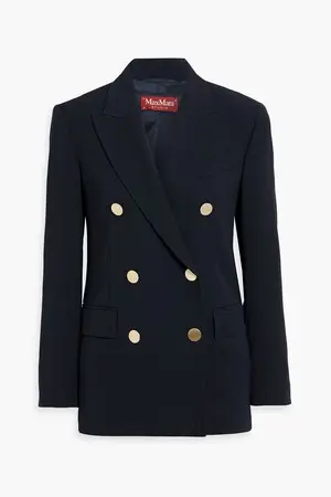 Max Mara Wooltwill Blazer Navy