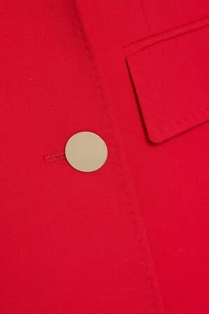 Max Mara Wooltwill Blazer - Red