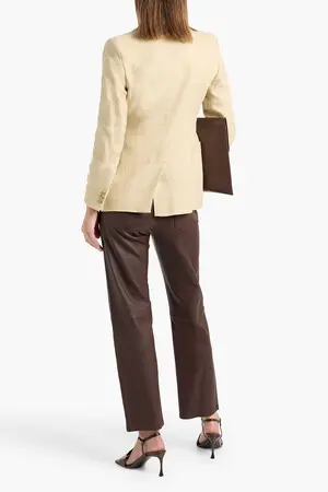 Max Mara Cotton And Linenblend Blazer