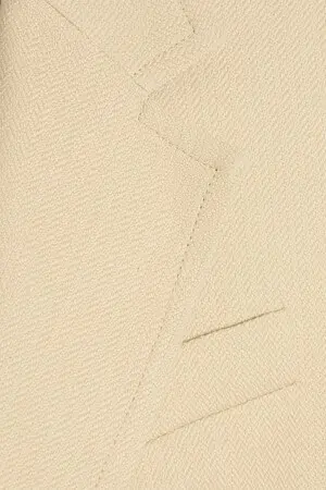 Max Mara Cotton And Linenblend Blazer