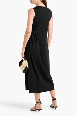 Max Mara Tenebre Jersey Midi Dress