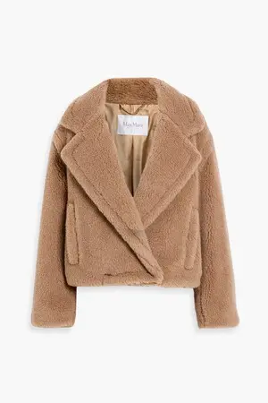 Max Mara Gardone Wool And Silkblend Coat