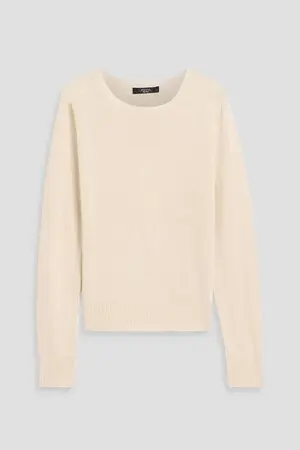 Max Mara Atzeco Linen Sweater - Ecru