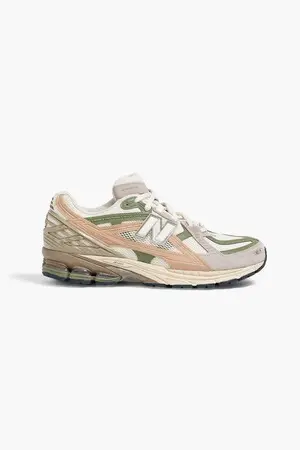NEW BALANCE 1906u Mesh, Suede And Leather Sneakers - Beige