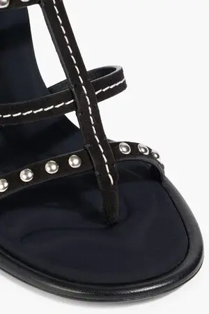Emilio Pucci Emilia Studded Suede Sandals