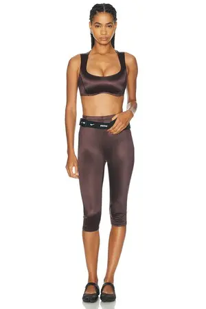 NIKESKIMS Shine Open Scoop Bra In Black - Phoenix