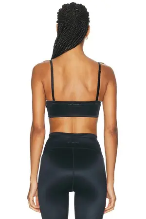 NIKESKIMS Shine Bandeau Bra In Black
