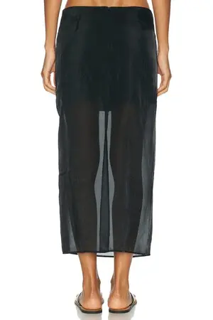 SANS FAFF Cove Silk Skirt