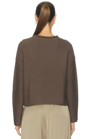 LESET Mae Crewneck Sweater - Mink