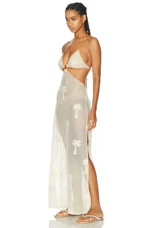 Johanna Ortiz Ebb And Flow Maxi Dress