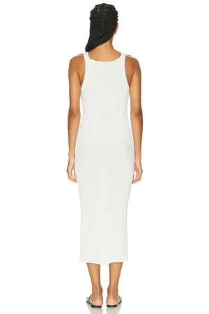Khaite Val Knit Midi Dress