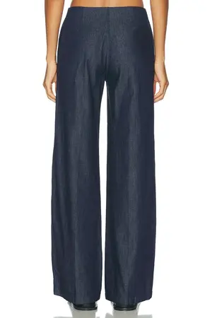JIL SANDER Wide Leg Denim Trousers