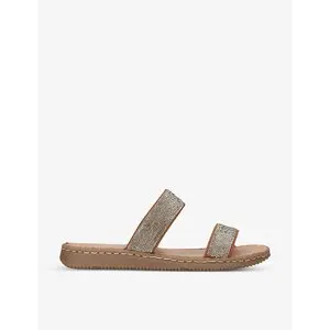 Carvela Shake Embellished Leather Sandals